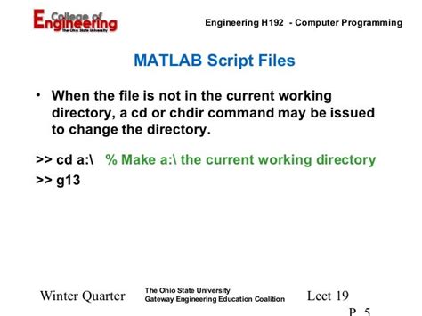 lecture 19 matlab scriptandfunction files06