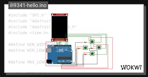 Ili9341 O Wokwi Esp32 Stm32 Arduino Simulator