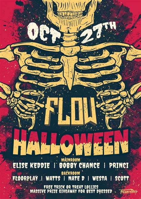 Flow Flow Halloween Dj Lineup Announcement