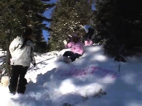 Snow Angels Flashing The Camera