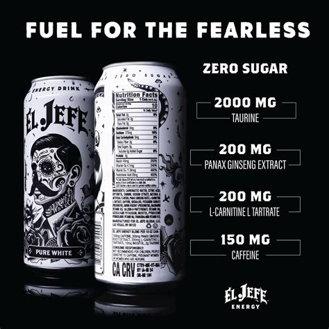 Energy Drinks El Jefe Energy
