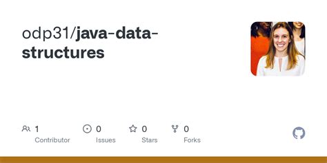 Github Odp31java Data Structures