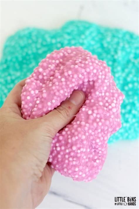 How To Make Crunchy Slime Little Bins For Little Hands
