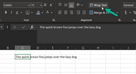 Comment Envelopper Du Texte Dans Excel Stacklima