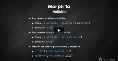lección 15 nullable morphs curso de eloquent orm aprendible