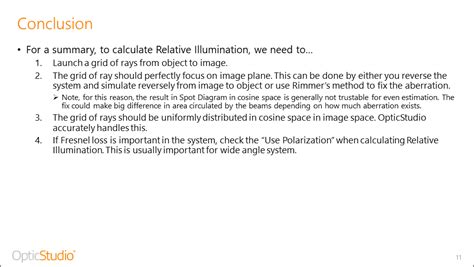 Faq About Relative Illumination Zemax Community