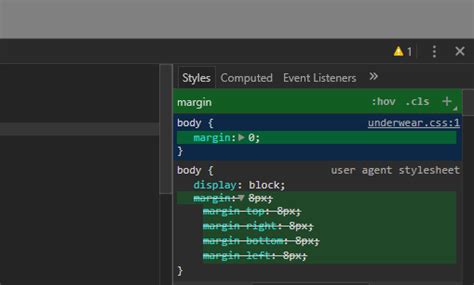 margin 0 should be removed from underwear · issue 24 · starcounter