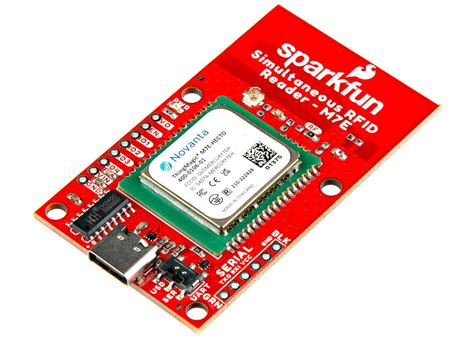 sparkfun m7e hecto rfid reader a simultaneous rfid reader with usb c