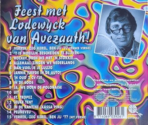 Lodewijck Van Avezaath Feest Met Cd Bol