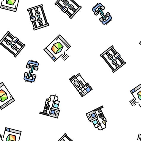 Material Construction Engineer Vector Seamless Pattern 33063622 Vector