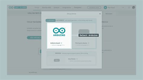 Arduino UNO R WiFi IoT Cloud Setup Guide Arduino Documentation