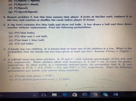 Solved Repeat Problem But This Time Assume That Player A Chegg Com