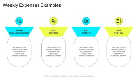 Weekly Expenses Examples In Powerpoint And Google Slides Cpb PPT Presentation