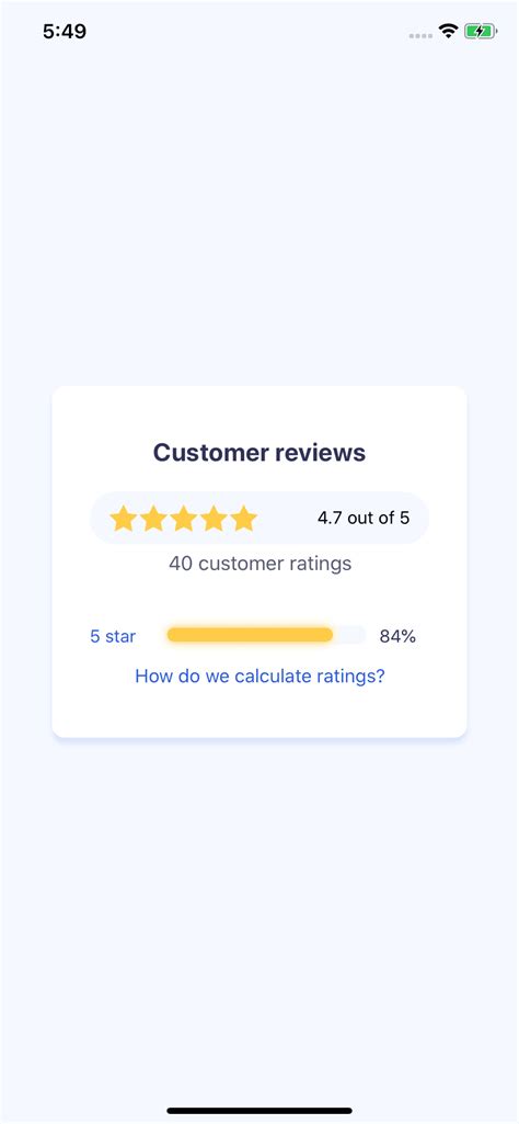 Create An Animated Product Review Display With React Native