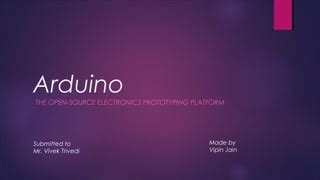 Arduino PPT