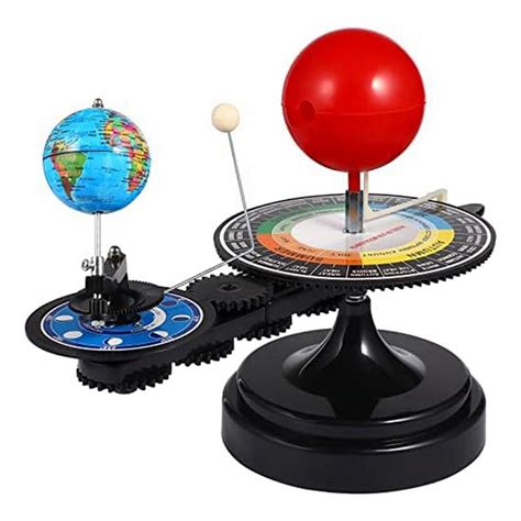 Solar System Model Kit Earth Moon Revolves Around The Sun Scientific Experiment Kit Teaching