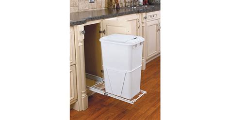 Rev A Shelf RV 12PB 50 S 24 24 Quantity RV Series 50 Quart Pull Out Waste Container With Lid And