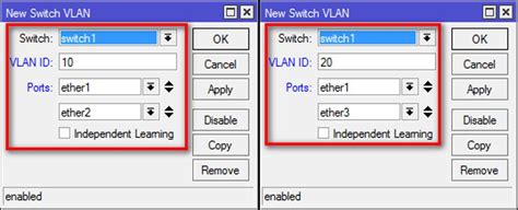 Konfigurasi VLAN Di Mikrotik