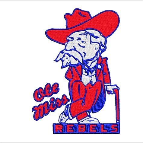 Ole Miss Rebel Logo Etsy
