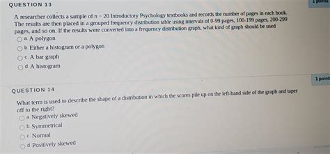 solved question 5 if a set of scores is displayed in a