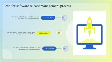 Icon For Software Release Management Process Ppt Slide