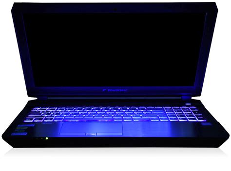 Powerspec 1510 156 Gaming Laptop Computer Black 348292 Micro Center