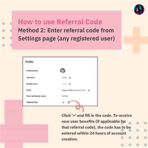 How To Use Referral Code Arbum Wiki