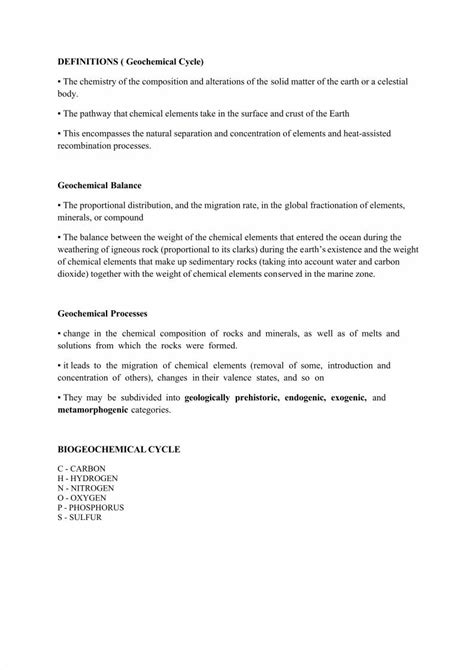 PDF GEOCHEMICAL CYCLE DOKUMEN TIPS