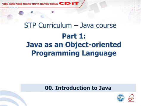 Pdf Cdit Java01 00introduction To Java Dokumentips
