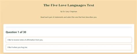 Is Our Love Language Test Free Yes Heres What You Get