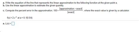 solved a write the equation of the line that represents the