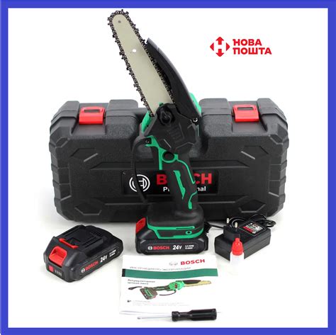 Аккумуляторная минипила Bosch UniversalChain 18 (6" 18.5(37)1/4Р ...
