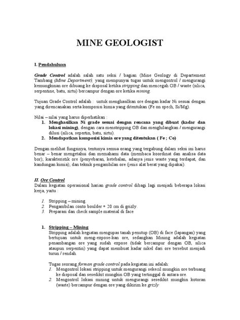 Grade Control Activity Pdf