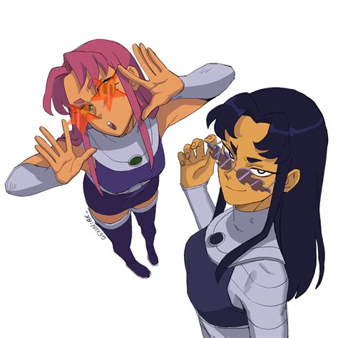 Starfire And Blackfire Dc Comics And More Drawn By Genniax Danbooru