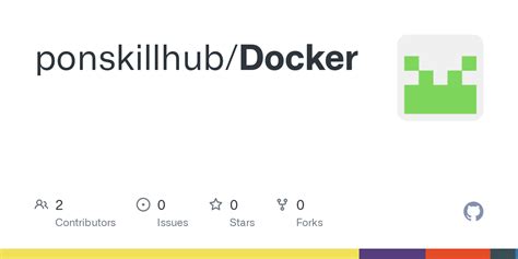 GitHub Ponskillhub Docker