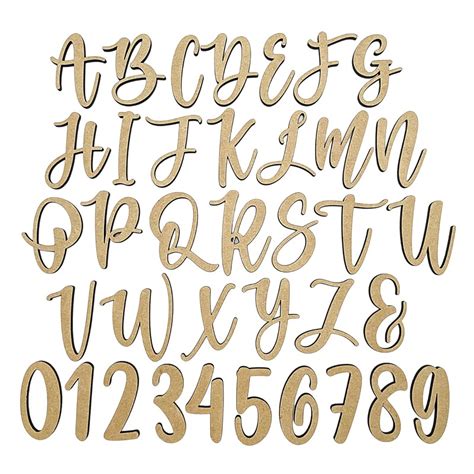 Small Southmore Font Southern Cursive Style Letters Cute Letters Wood Crafts Wood