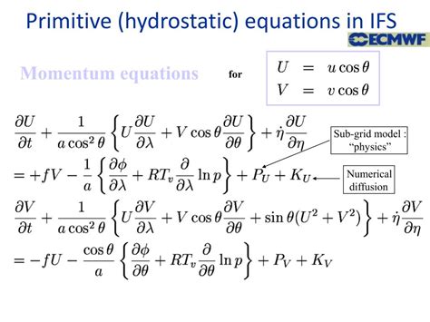 Ppt An Earth System Model Based On The Ecmwf Integrated Forecasting System Powerpoint