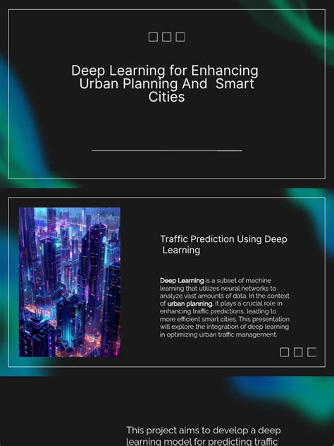 slidesgo leveraging deep learning for enhanced urban planning