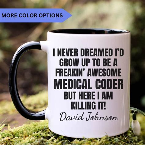 personalized medical coder mug t for medical coder medical coder ts medical coder