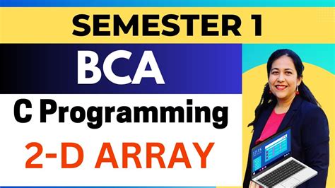 l 38 creating a matrix 2 d array in c programming language