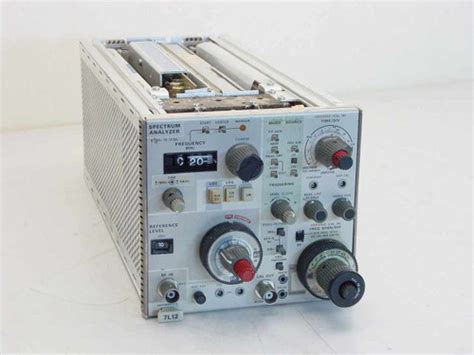 Tektronix 7l12 Spectrum Analyzer Plug In As Is