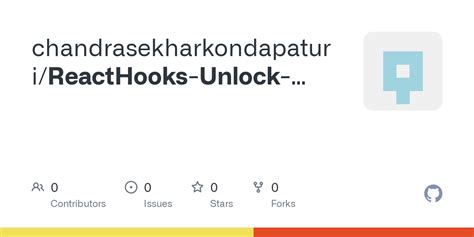 GitHub Chandrasekharkondapaturi ReactHooks Unlock Lock App