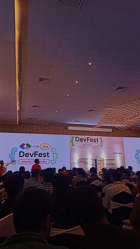 ashish patel on linkedin firsttechevent devfest2024 gdgahmedabad webdevelopment networking…