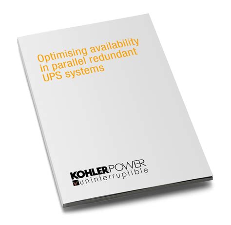 Optimising Availability In Parallel Redundant UPS Systems