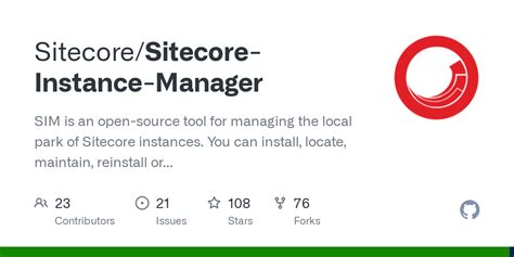 Github Sitecoresitecore Instance Manager Sim Is An Open Source Tool