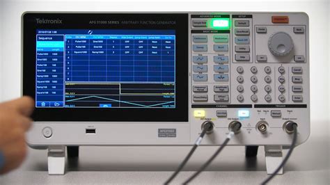 Tektronix Afg31000 Sequence Seq Advanced Mode Youtube