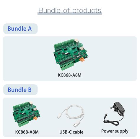 8 Channel ESP32 CAN Bus Board KC868 A8M Smart Home Automation KinCony