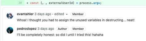 Unused Variables In Destructured Arrays Grouparoo Blog