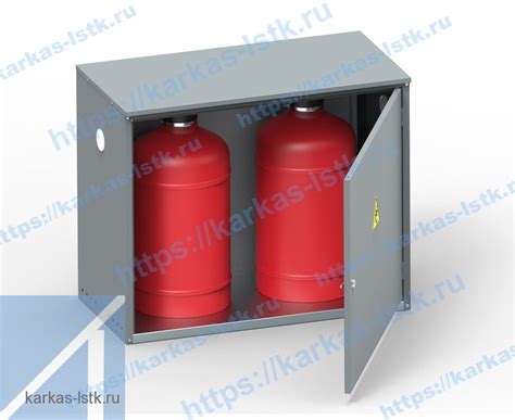 Шкафы для газовых баллонов ШГР, ШГМ, ТМ