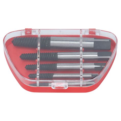 Bolt Extractor Set Carbon Steel Heat Treatment High Durability Accurate